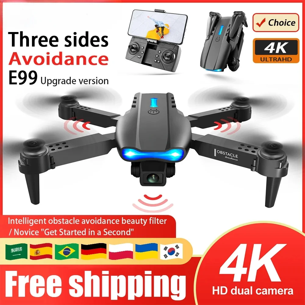 E99-Folding-Drone-Quadcopter-Remote-Control-Handle-Four-Axis-Aircraft ...