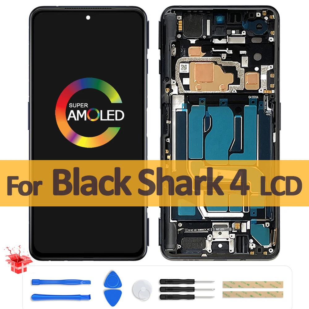 6-67-Original-Super-AMOLED-For-Xiaomi-Black-Shark-4-PRS-H0-A0-LCD ...