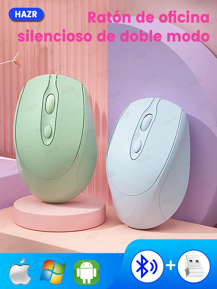 Rat-n-inal-mbrico-para-ordenador-port-til-Macbook-Mouse-silencioso-con ...