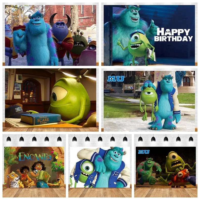 Monsters-Inc-zemin-sevimli-bebek-mutlu-do-um-g-n-partisi-James-P ...