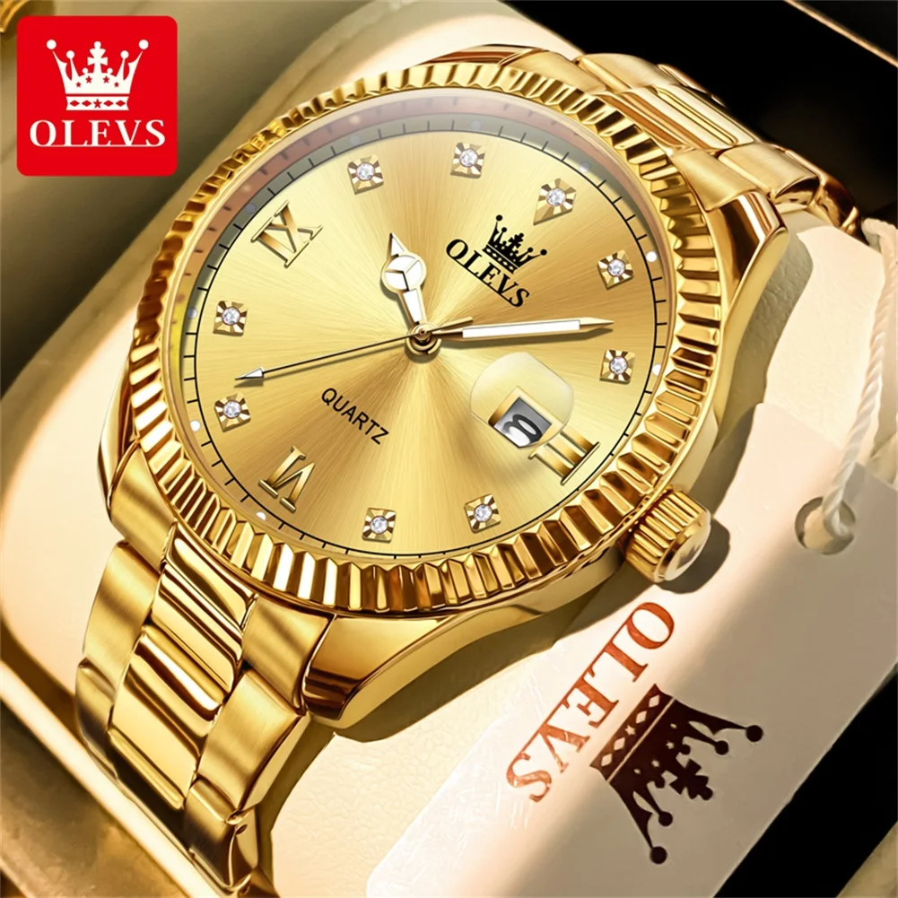 OLEVS-3623-Luxury-Original-Quartz-Watch-For-Men-Auto-Date-Roman-Scale ...