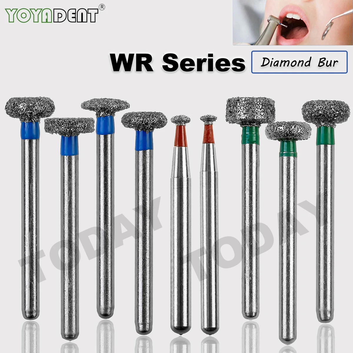 WR-Type-Dental-Diamond-Burs-FG-1-6mm-Wheel-Round-Edge-Dentistry ...