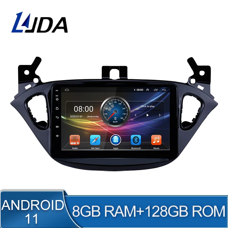 8g+128g Dsp Android 11 Car Multimedia Player For Opel Adam Corsa 2013 ...