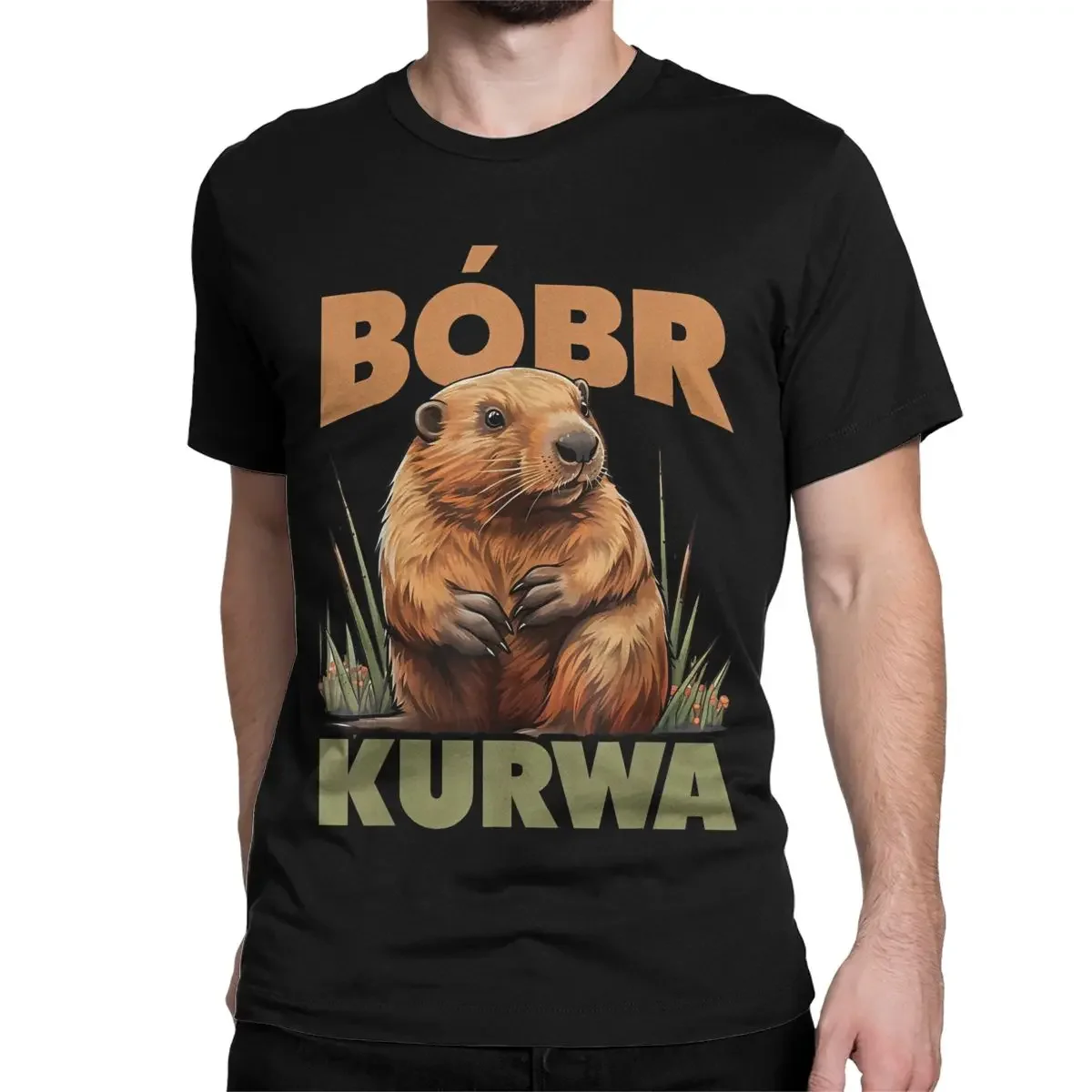 2024-New-Men-Women-s-Bobr-Kurwa-T-Shirts-Bober-Beaver-100-Pure-Cotton ...