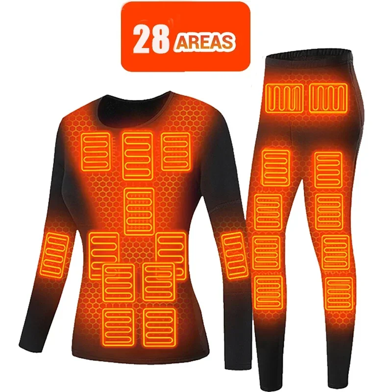 Zone 28 heated Winter woman Thermal Heated Jacket Heating Underwear Men ...