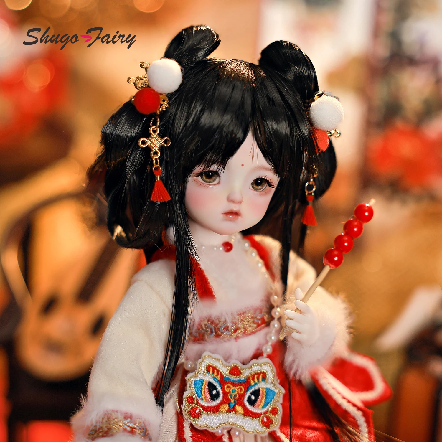 Boneca bjd 1/6 damita f conjunto completo design original sorte única ...