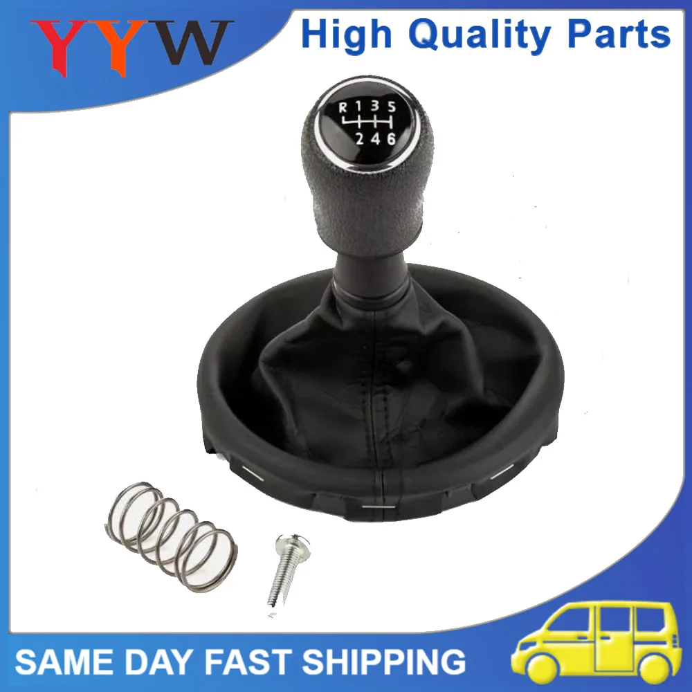 Hight Quality Car Gear Stick Shift Knob Leather Gaiter Boot Cover Gear ...