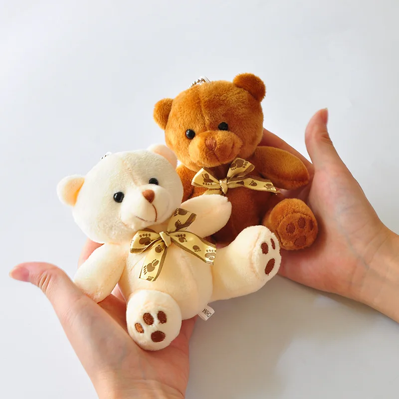 1Pcs Candy Bear Little Teddy Bear Plush Toy Cute10cm Cartoon Stuffed ...