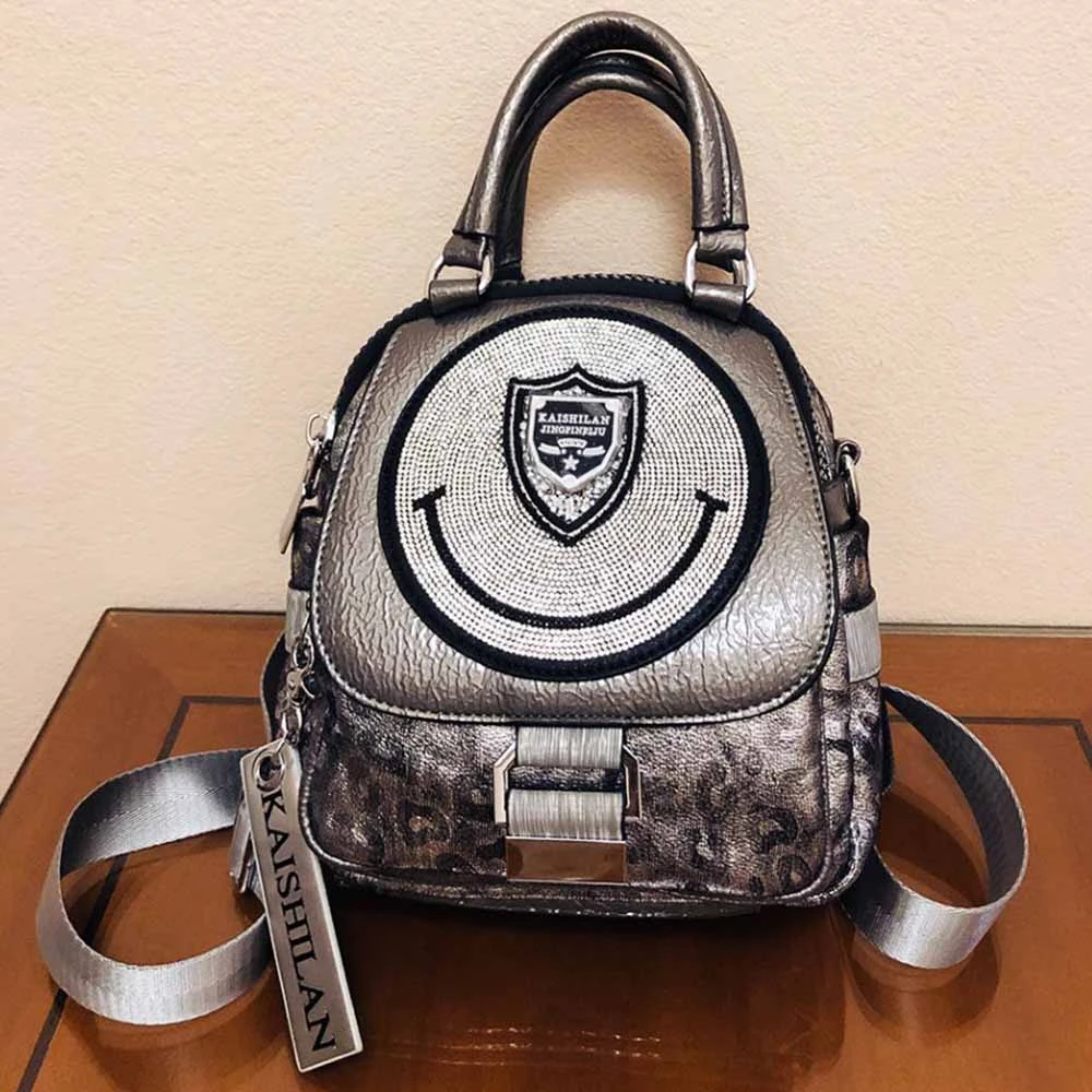 2022 New Fashion Women Backpacks Luxury Genuine Leather Backpacks ...