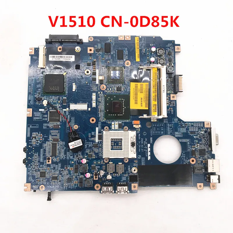 High Quality Mainboard For DELL 1510 V1510 Laptop Motherboard CN 0D815K ...