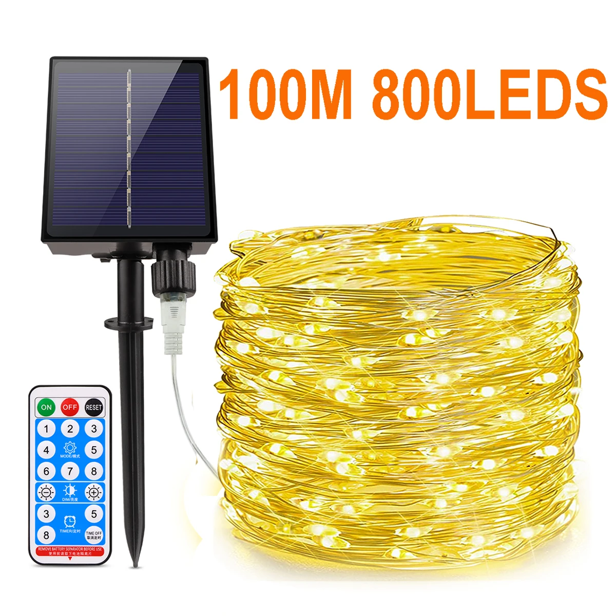 100m-50m-Solar-Lights-Outdoor-Decor-Copper-Wire-LED-String-Large-Solar ...