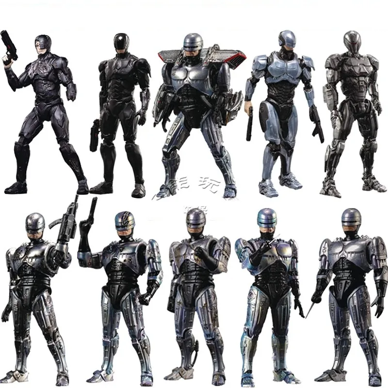 HIYA-figura-de-acci-n-de-RoboCop-ED-209-Mecha-estatua-de-Robot-de-4 ...