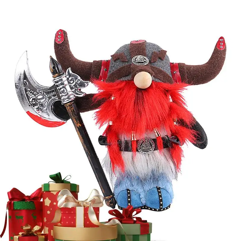 Viking-Warrior-Gnome-Doll-Viking-Knight-Plush-Gnome-Doll-Elf-Doll ...