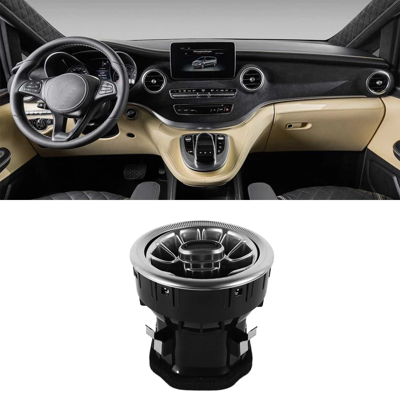 Car-Front-Interior-Dashboard-A-C-Air-Outlet-Turbo-Conditioning-Vent-For ...