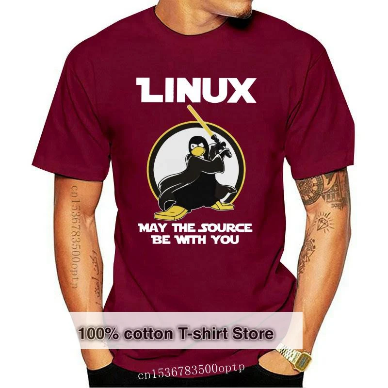 New-Linux-May-The-Source-Be-With-You-T-Shirt-Men-Cotton-Penguin-Programmer-Developer-Programming.jpg