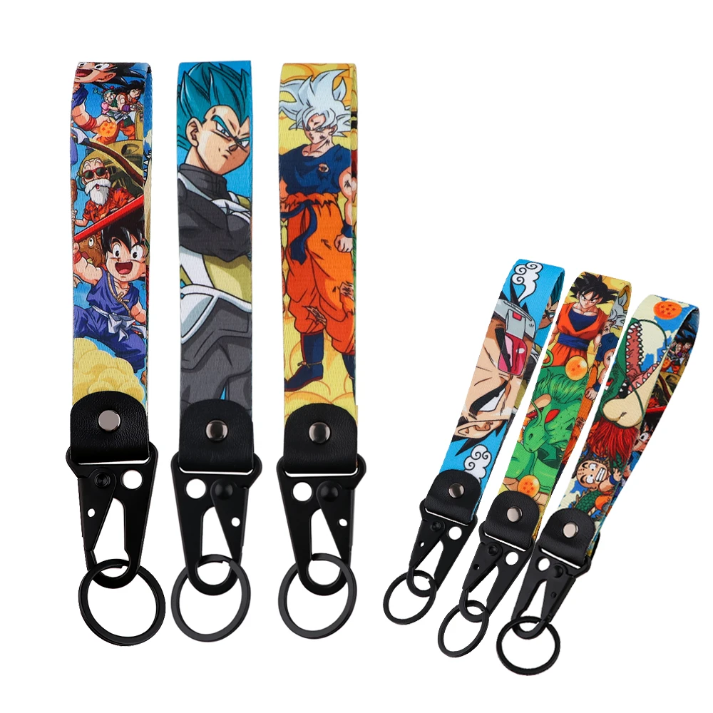 Anime-Dragon-Ball-Z-Lanyard-Goku-Vegeta-Keychain-Wrist-Strap-Cars ...