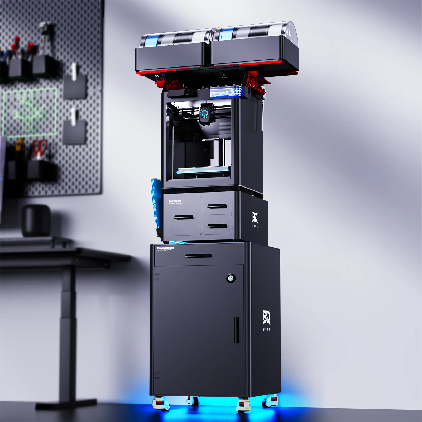 BIQU PANDA-VERSE Craft Creative Bambu Space For Bambu Lab P1/X1 Series ...