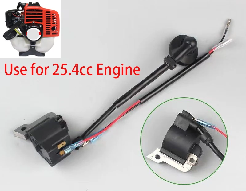 Ignition Coil Switch For 1E34F 25.6cc Brush Cutter Grass Trimmer Engine ...
