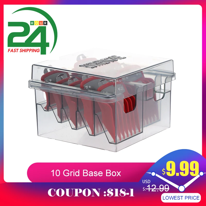 Box For Universal Hair Clipper Organizer Storage Case Rack Clipper Comb ...