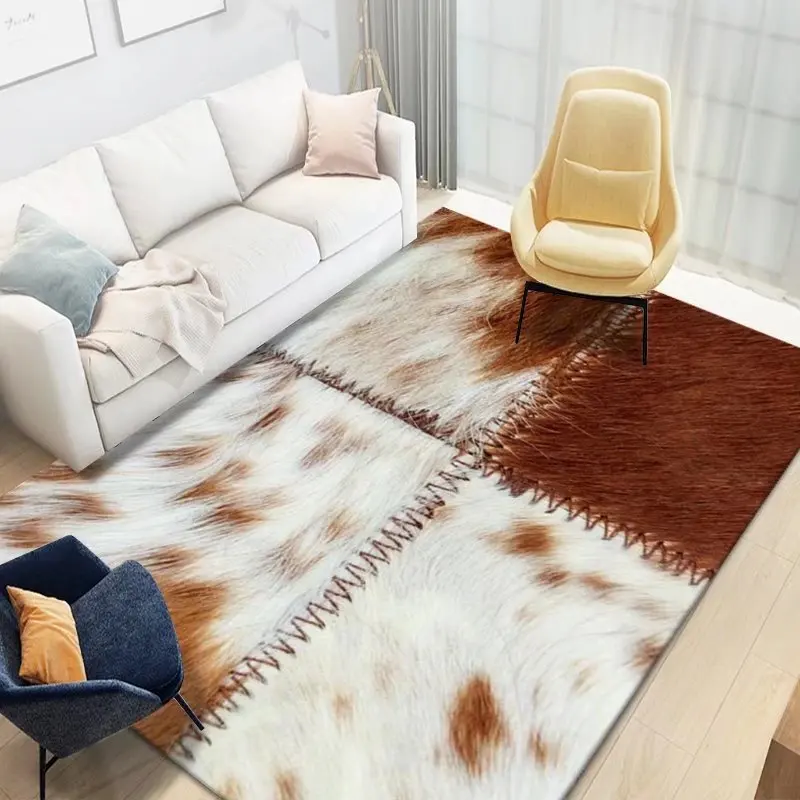 Fluffy-Leopard-Carpet-Skin-Plush-Area-Rug-for-Home-Office-Living-room ...