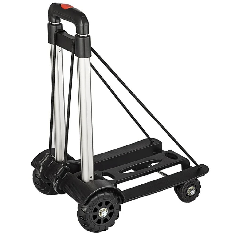 Dolly Trolley Zhjingyu Folding Hand Truck Aluminum Telescopic Rod ...