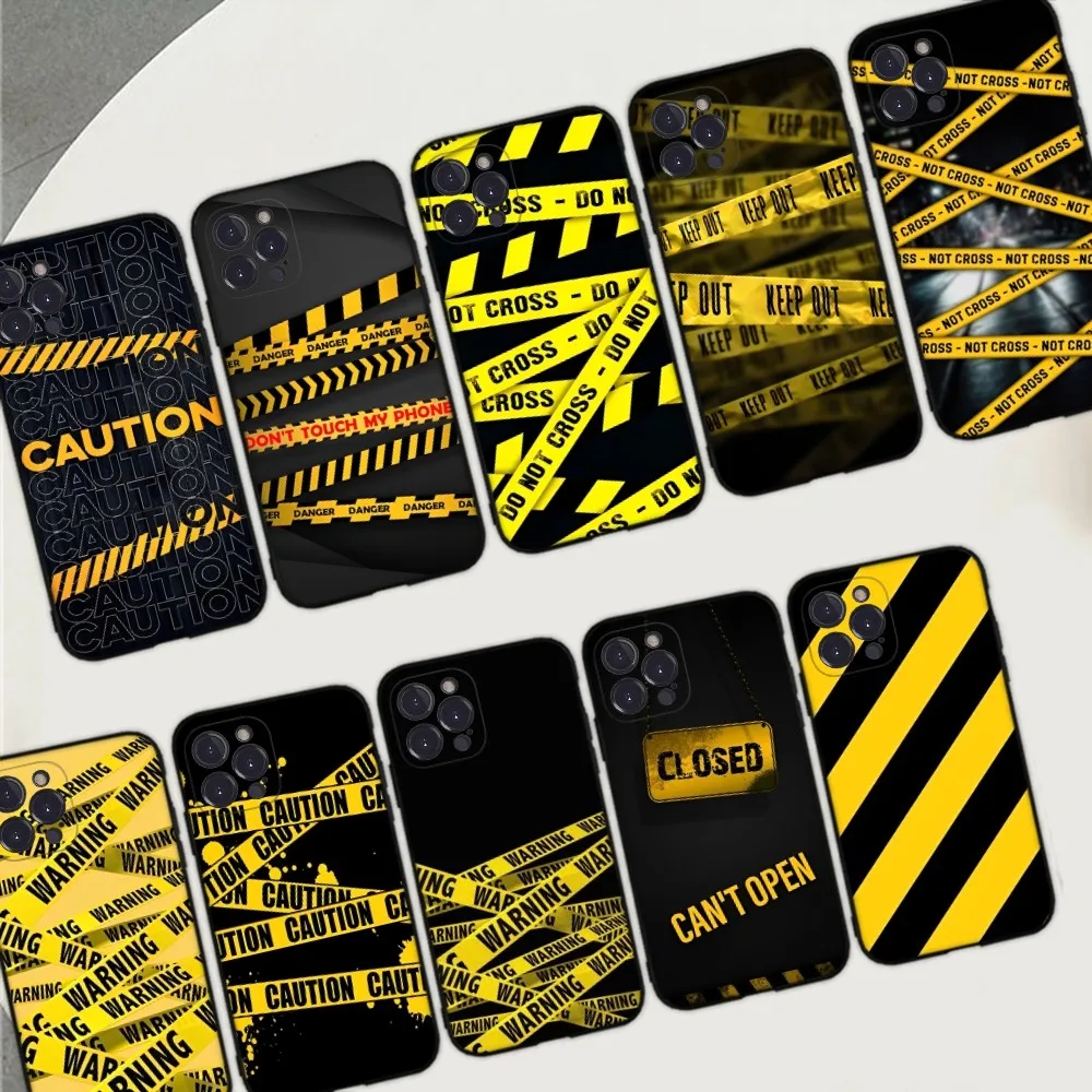 Yellow-Bundle-Crime-Scene-Special-Phone-Case-For-IPhone-13-Pro-MAX-14 ...