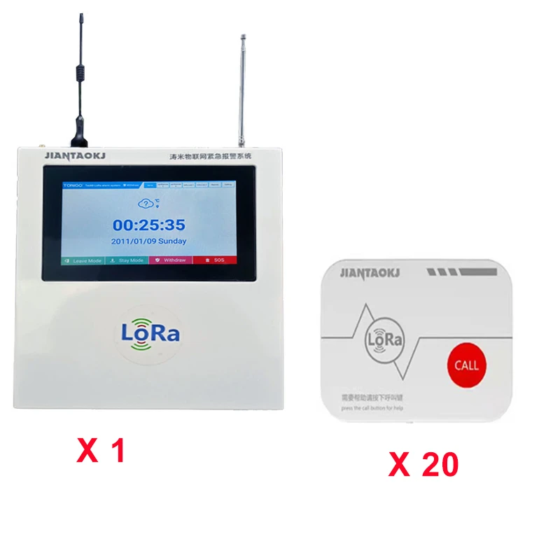 Wireless Patient Emergency Call Touch Screen Wireless Nurse Calling ...
