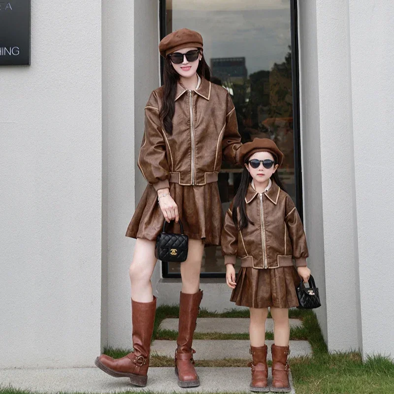 Mom-and-Daughter-Matching-Fashion-Outfits-Clothes-Mother-Daughter-Equal ...
