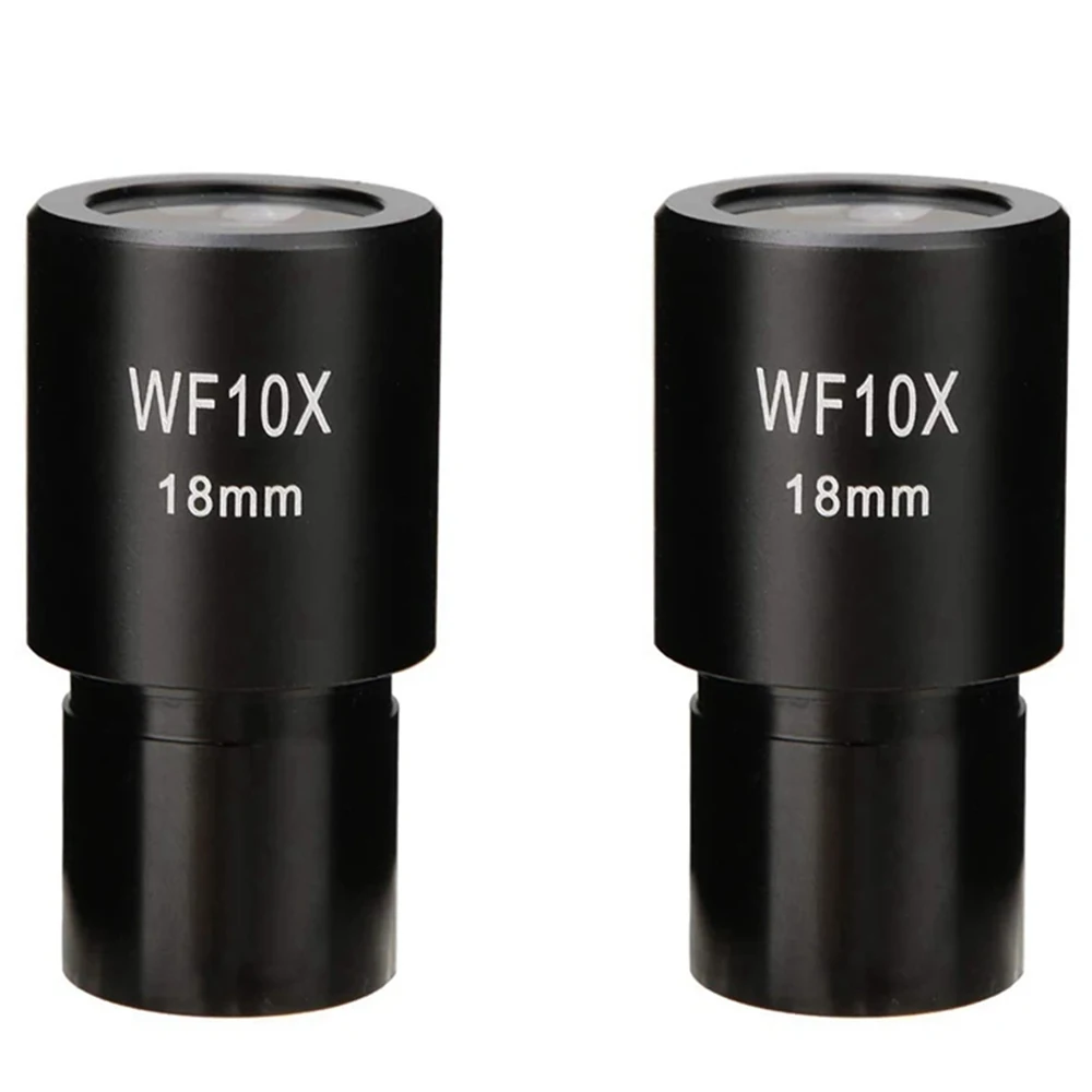 1PCS WF10X 18mm Widefield Eyepiece with Micrometer Reticle Wide Angle ...