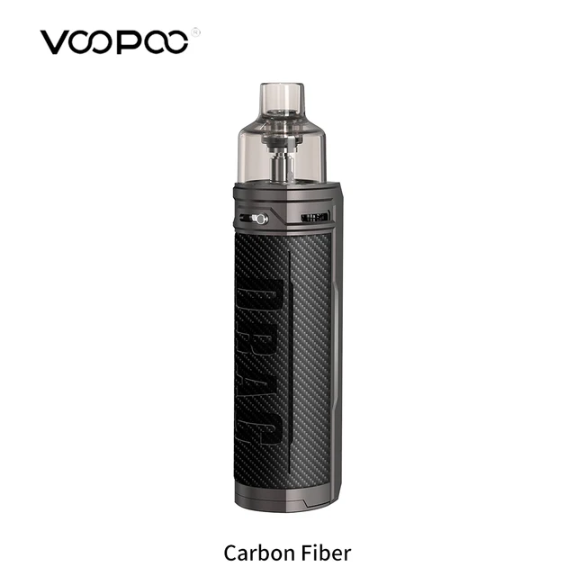 Original VOOPOO Drag X Mod Pod Kit 80W NO 18650 Battery 4.5ML PnP Pod ...