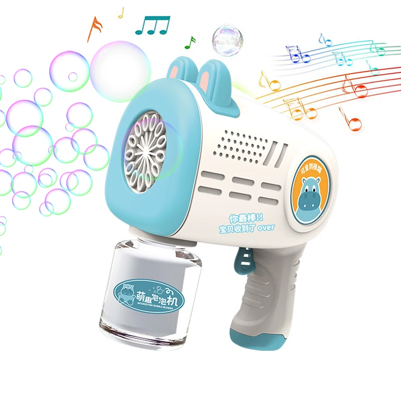 Automatic-Music-Bubble-Machine-For-Kids-Bubble-Gun-Rocket-Launcher ...