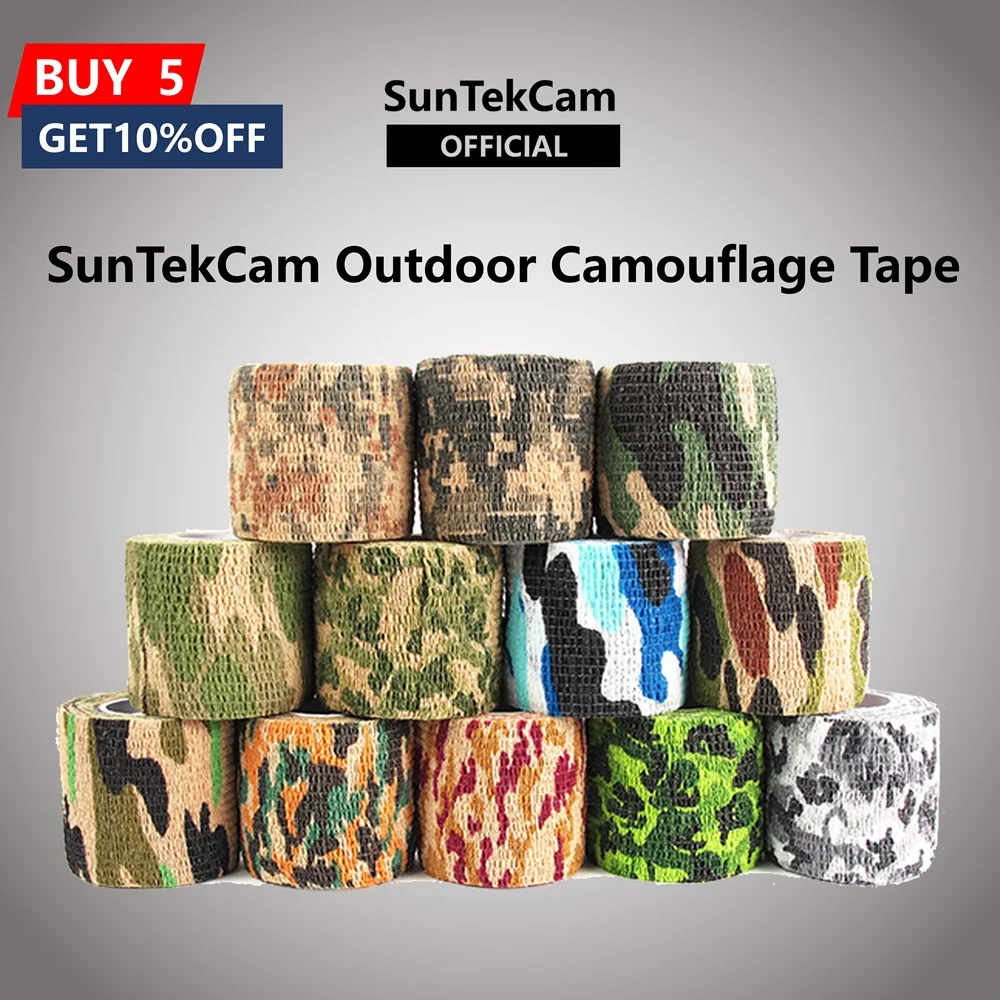 SunTekCam-Camouflage-Invisible-Tape-Self-Cling-Camo-Hunting-Rifle-Tape ...