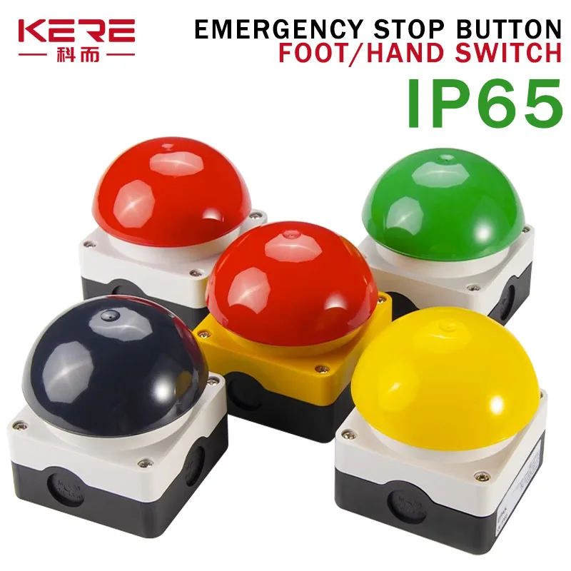 Pedal-Switch-IP65-Watproof-Responder-Switch-AC-DC-Emergency-Stop-Button ...