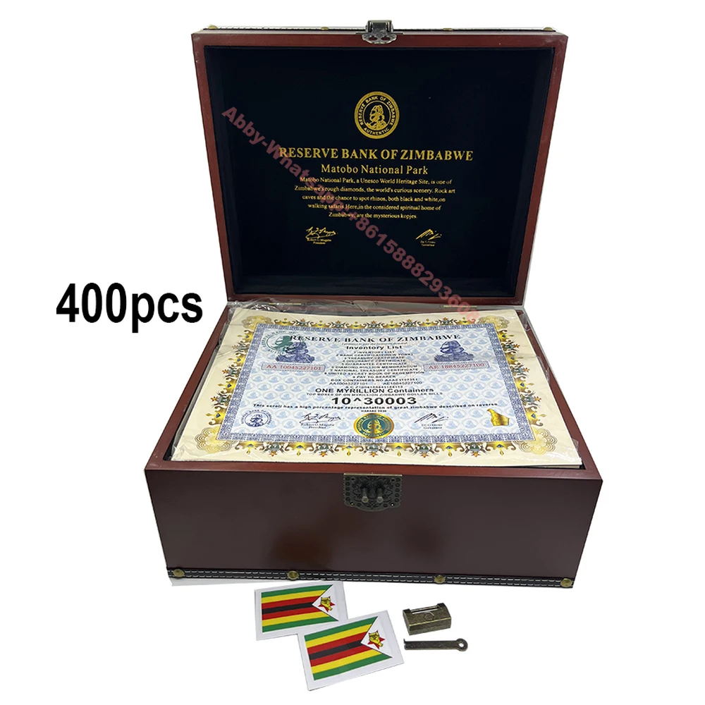 400pcs Zimbábue Um Myrillion Containers scrolls 10 ^ 30003 Zimbábue 100 ...