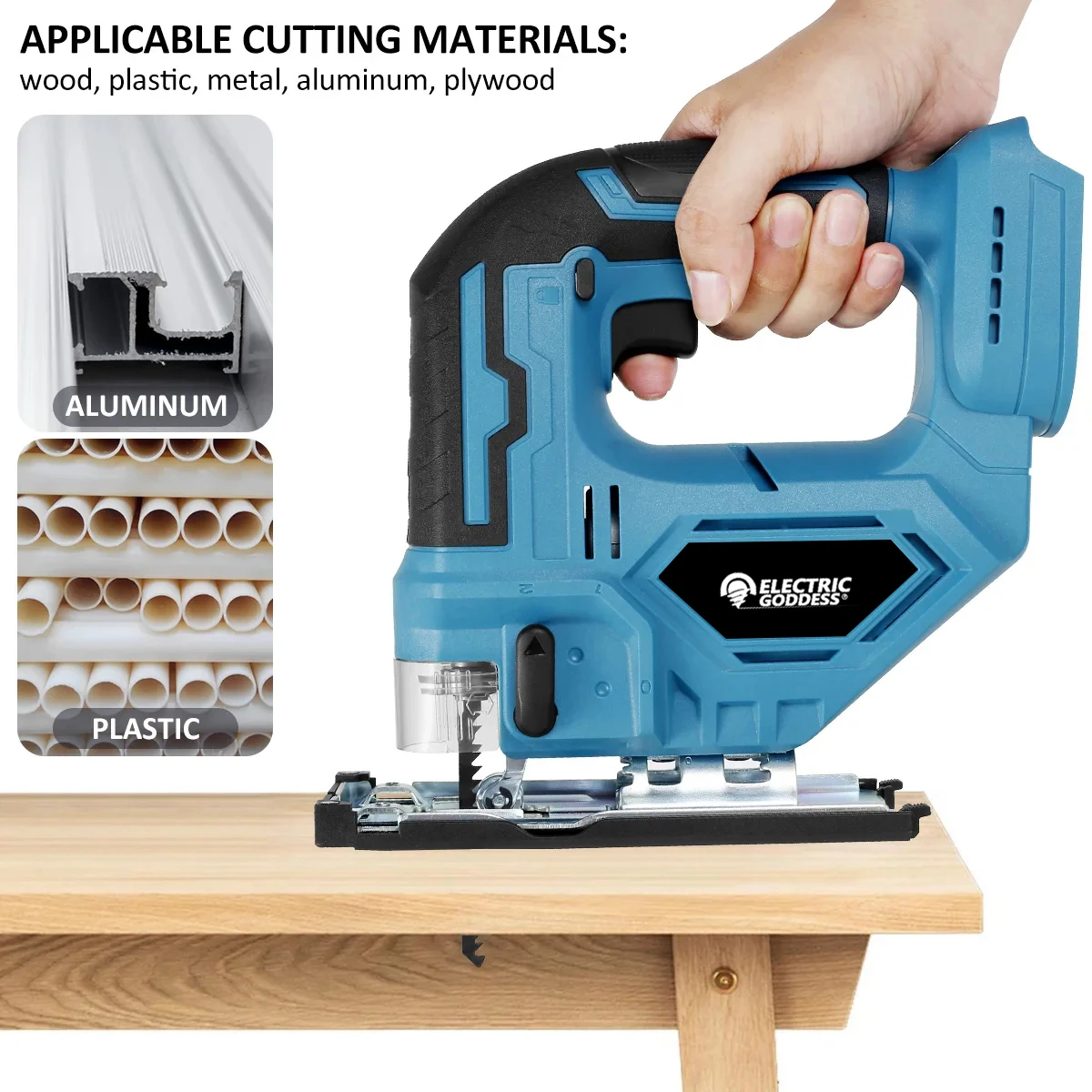 Electric-Goddess-Electric-Curved-Saw-Cordless-Jig-Saw-Portable-Multi ...