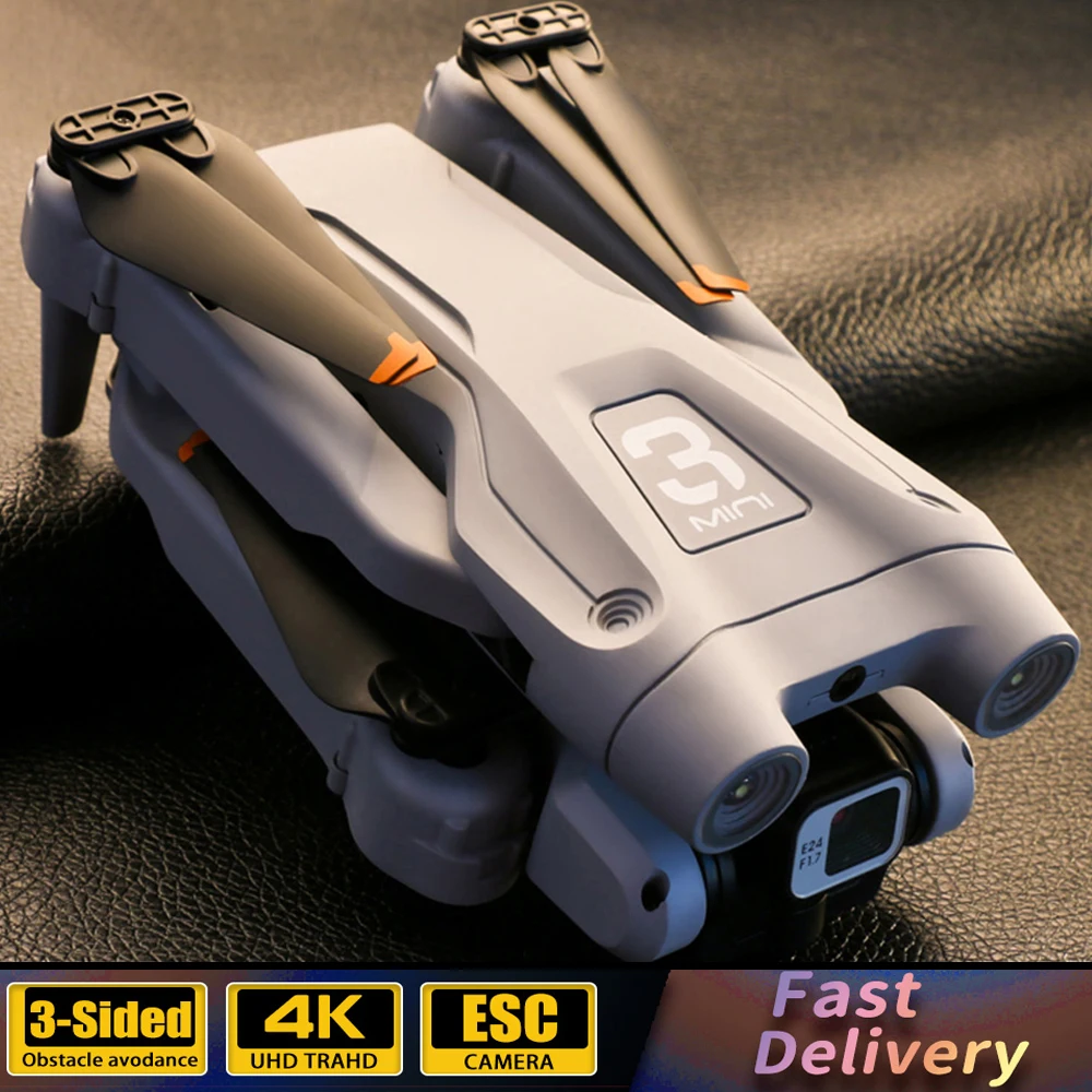 Z908 Pro Mini Dron 4K profesional con WIFI, helicóptero de evitación de ...