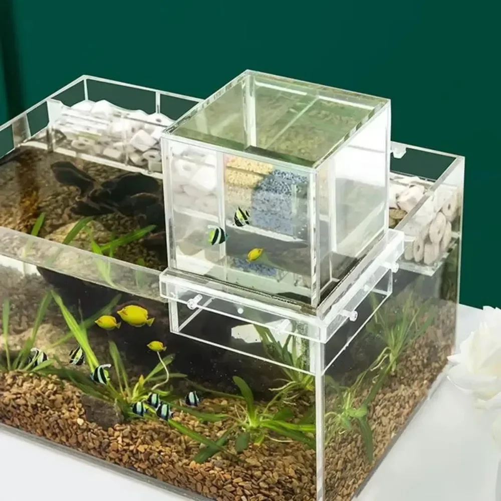 1pc Landscaping Negative Pressure Fish Tank Easy to Install Unique ...