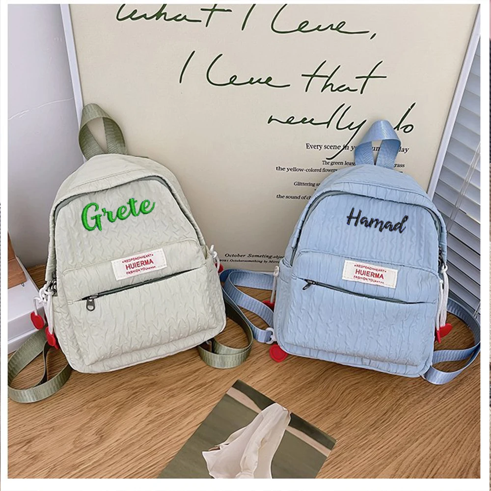 Personalized-And-Minimalist-Mini-Backpack-Niche-Student-Leisure ...