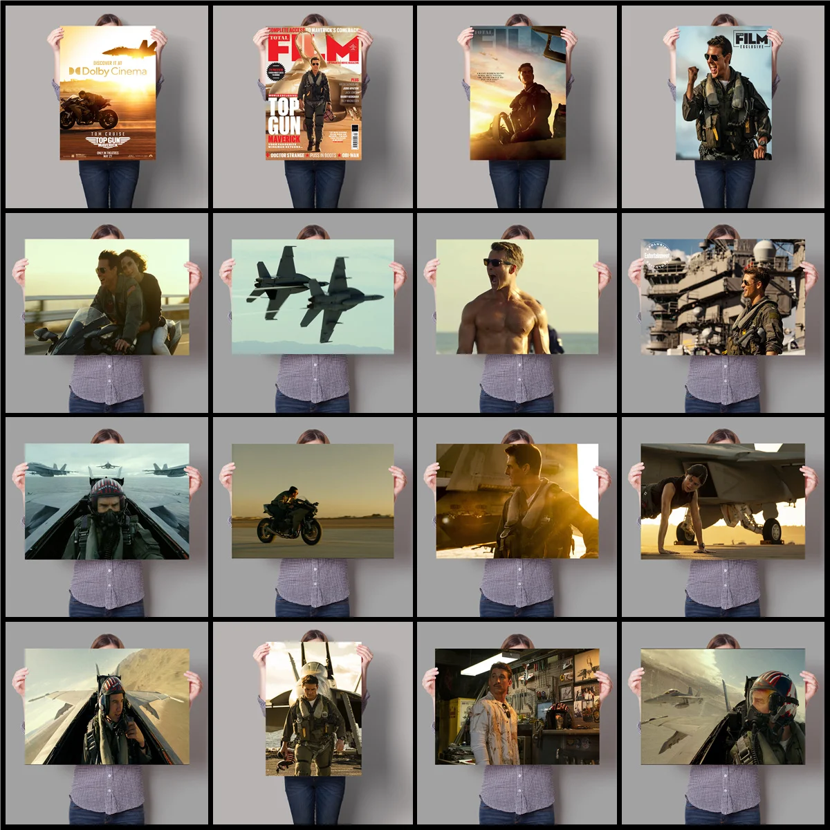 Top Gun Maverick Poster 2022 | New Movie Top Gun Maverick | Top Gun ...