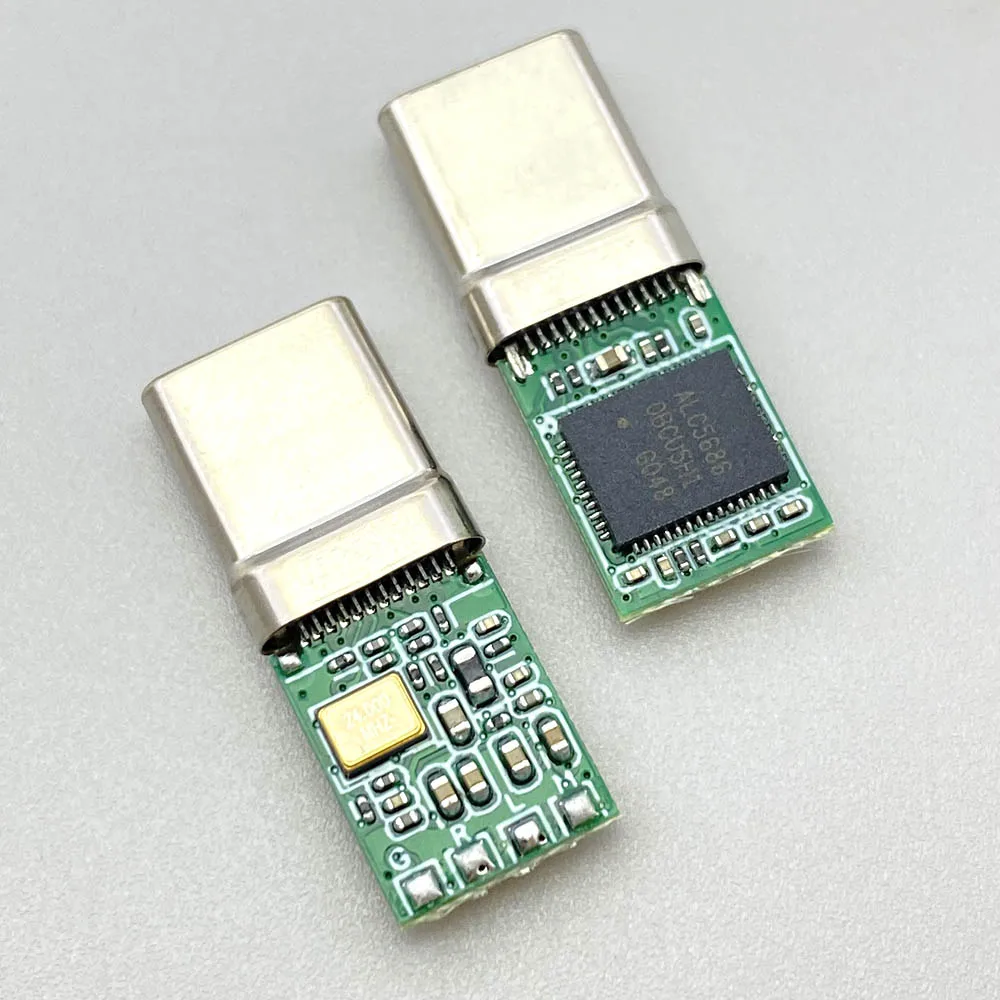 SJ173 Type-C USB-C Male Plug, ALC5686 DAC Decoder Chip,32-bit 384Khz ...