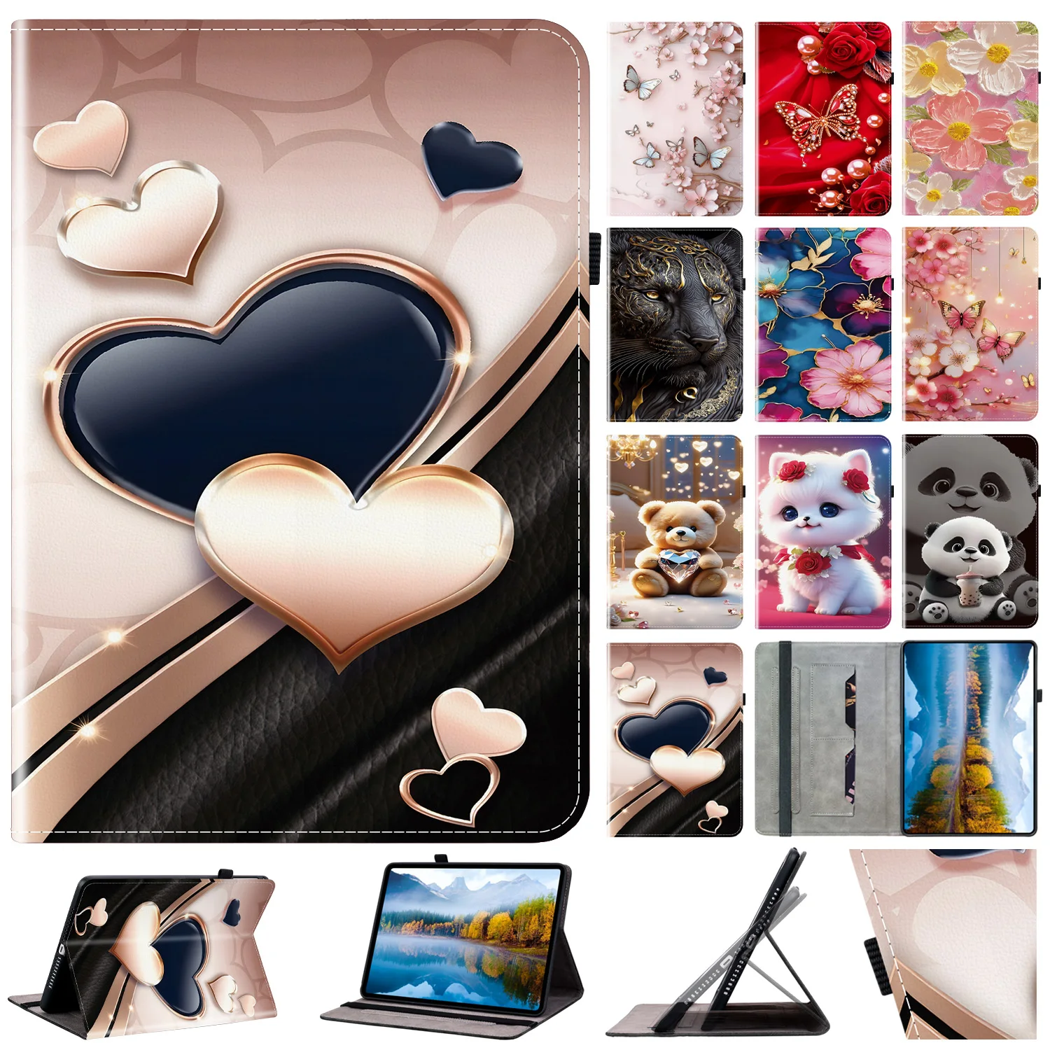 Leather Case For Nokia T21 10.4 inch 2022 T20 10.4 2021 Stand Cover ...