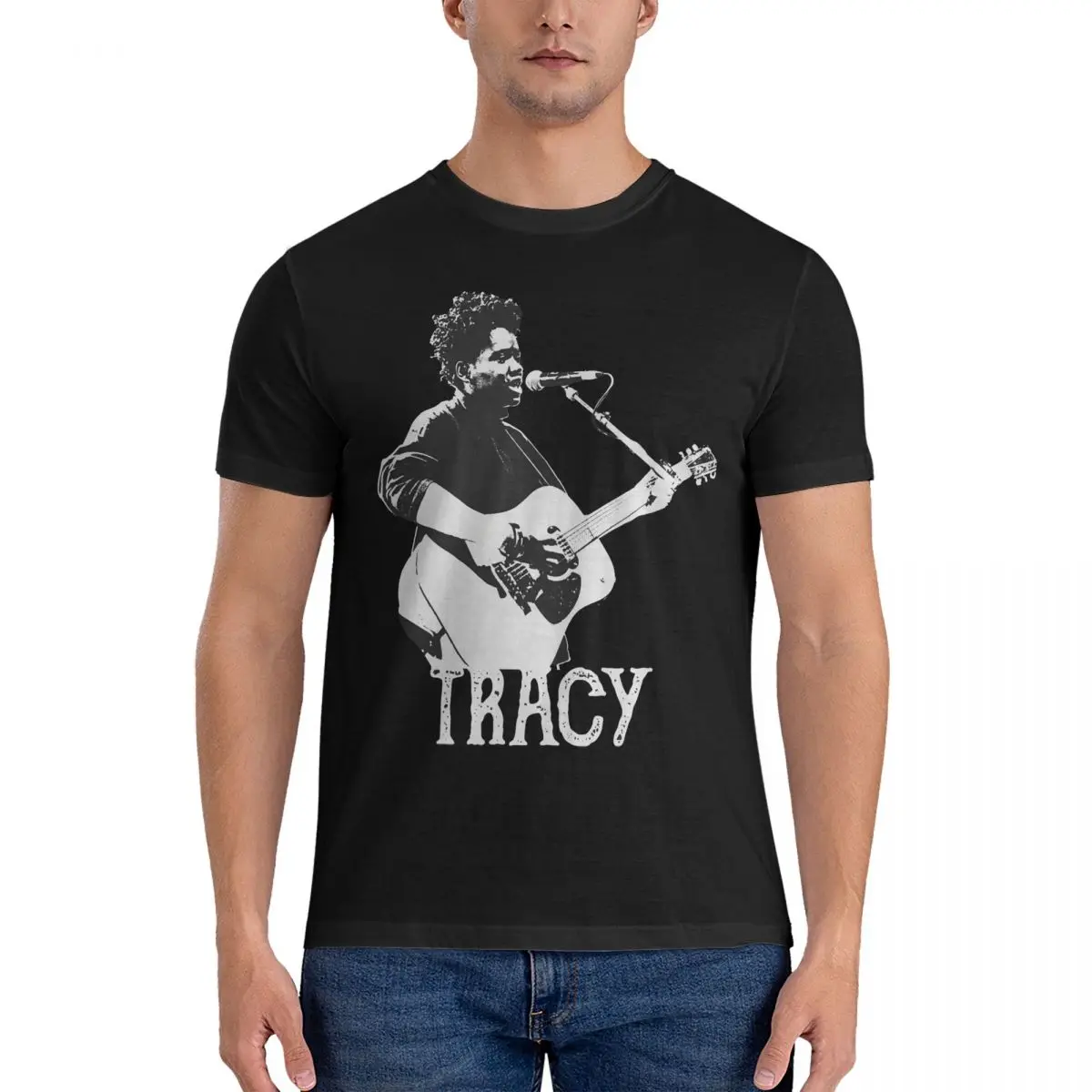 Vintage-Album-T-Shirt-Men-Crewneck-100-Cotton-T-Shirts-T-Tracy-Chapman ...