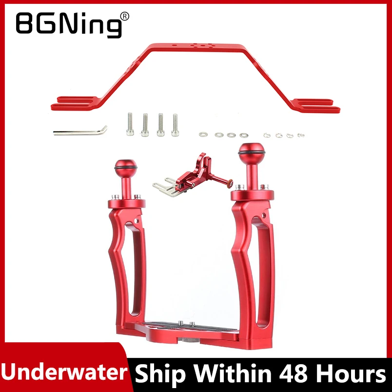 Dual-Handle-Tray-Stabilizer-Rig-w-Lift-Up-Grip-Shutter-Trigger ...