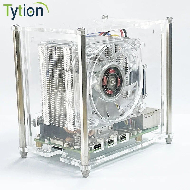 Raspberry-Pi-5-Argon-Tower-Fan-Housing-Acrylic-Transparent-Box-PWM ...