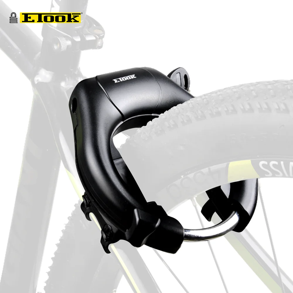 ETOOK Steel Pipe Lock Portable Hardware Road Bike Lock High Safety and ...