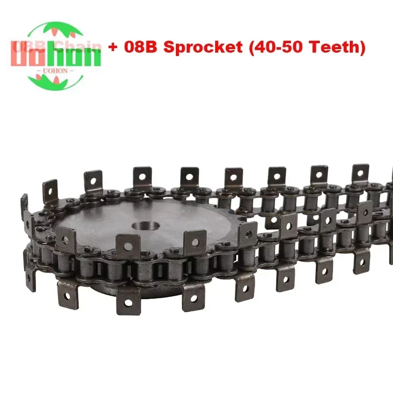 1PCS-40-Teeth-08B-1-Transmission-Conveyor-Chain-With-Double-Side-Single ...