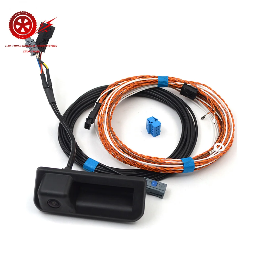 Rear-view-camera-with-high-brightness-guide-wire-harness-for-Audi-Q2-Q3 ...