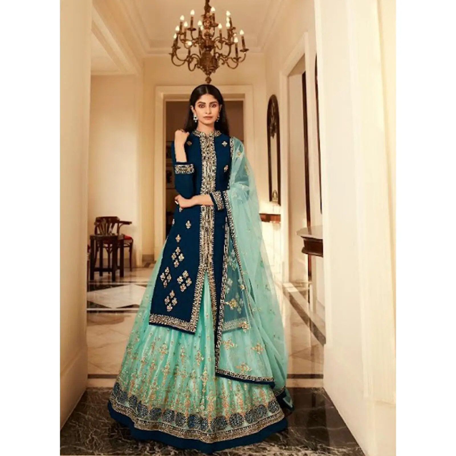 Salwar Kameez Lengha Suits Women Salwar Kameez Dress Traditional Style ...