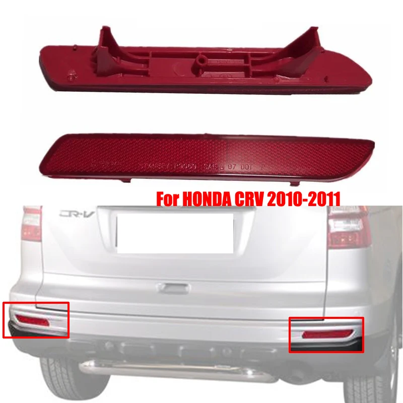 10-11-For-HONDA-CRV-Car-Rear-Bumper-Reflector-Lamp-Light-Fog-Light2010 ...
