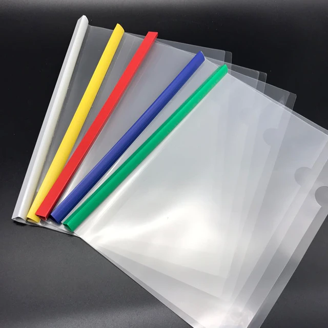 Clear Plastic File Folders